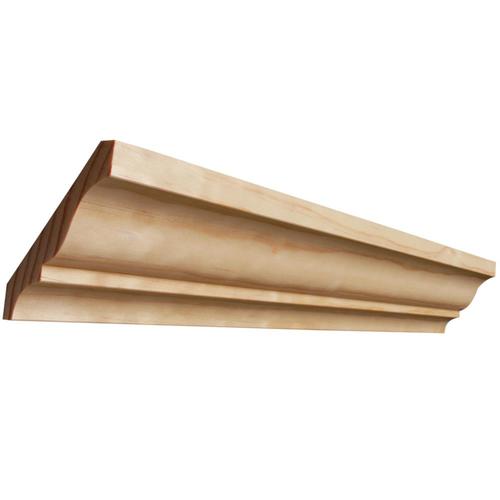 2-1/4-in x 10-ft Pine Unfinished Crown Moulding (Actual: 2.25-in x 10 ...