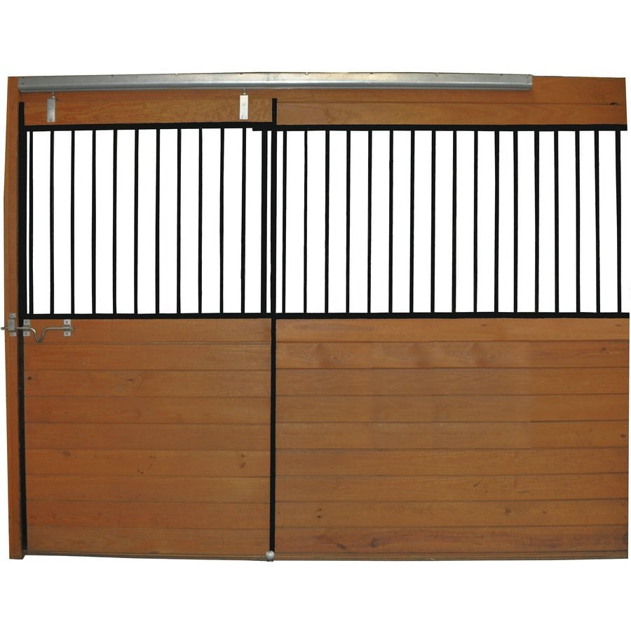 Country Manufacturing 10-ft x 7-ft Steel Fixed Front Door Horse Stall ...