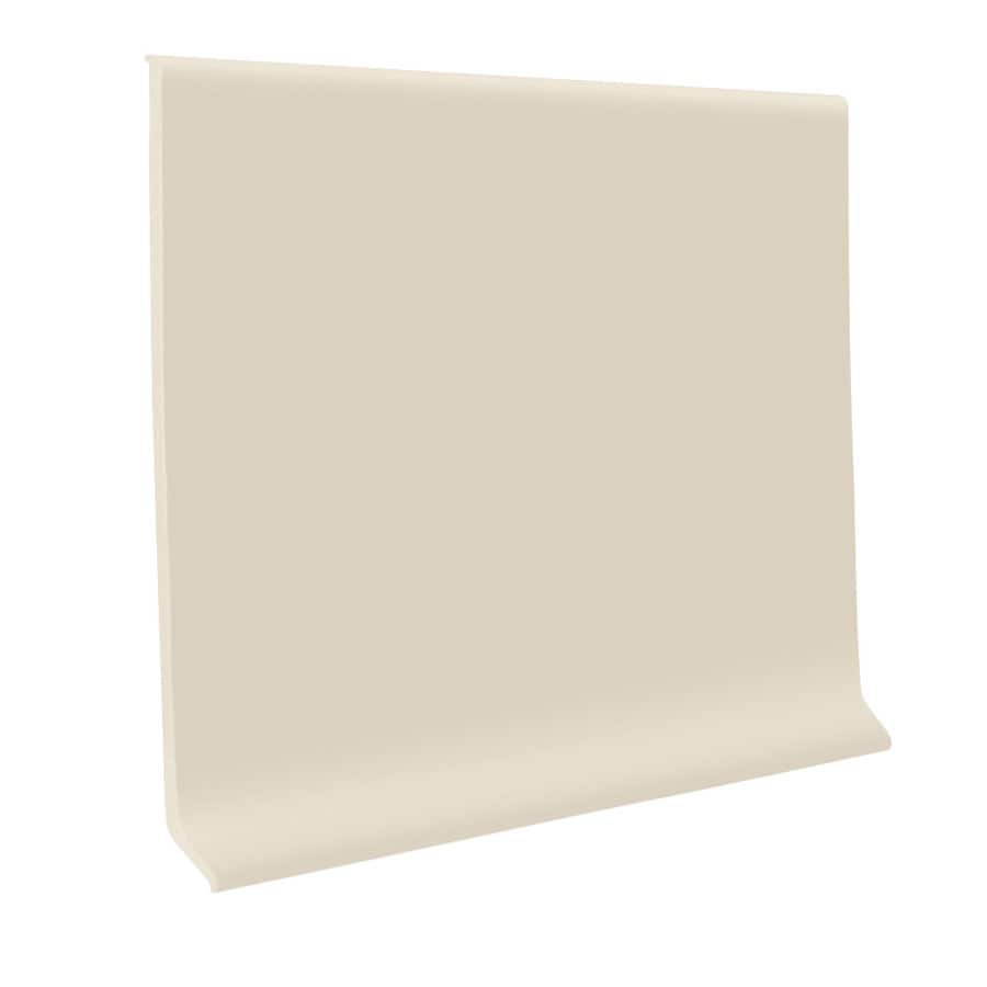 FLEXCO 4-in W x 120-ft L Almond Thermoplastic Rubber Wall Base at Lowes.com