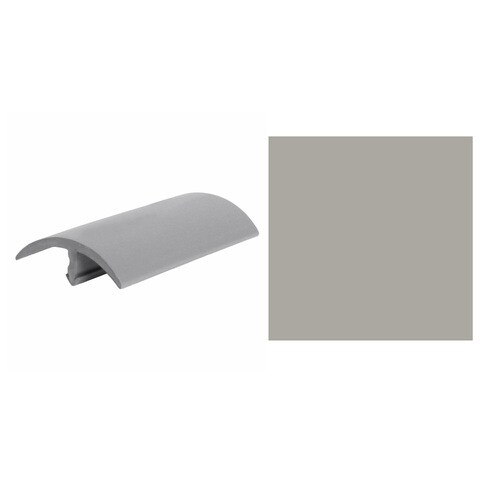 FLEXCO Super Edge 1.875-in x 144-in Pebble Vinyl Snap-Down Super Edge ...