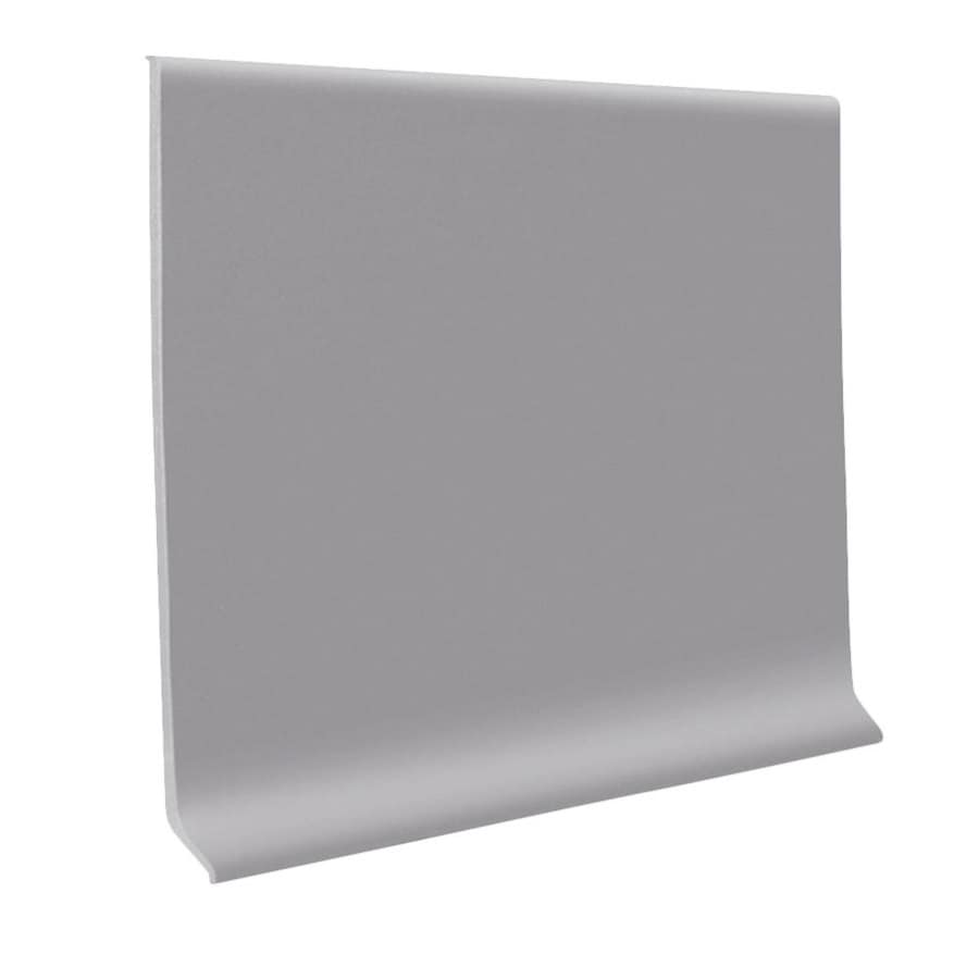 FLEXCO 6-in W x 120-ft L Gray Thermoplastic Rubber Wall Base at Lowes.com