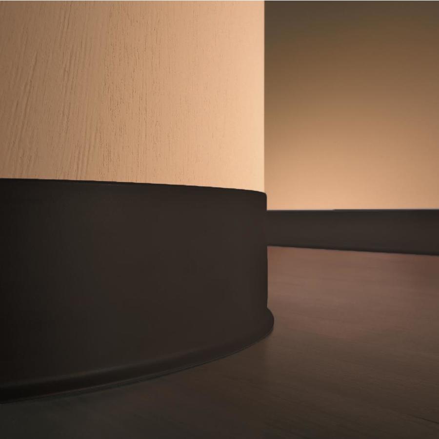 Flexco 4-in Black Dahlia Vinyl Floor Base in the Floor Moulding & Trim ...