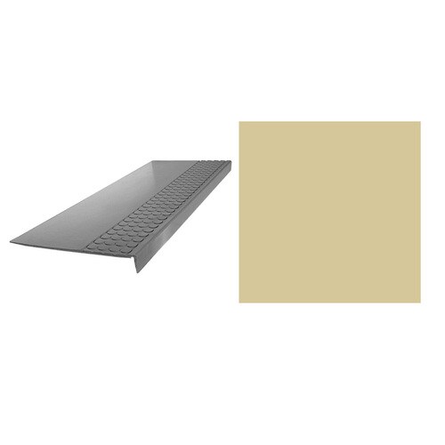 Flexco #550 Series 12-in x 42-in Honey Stair Tread in the Stair Treads ...