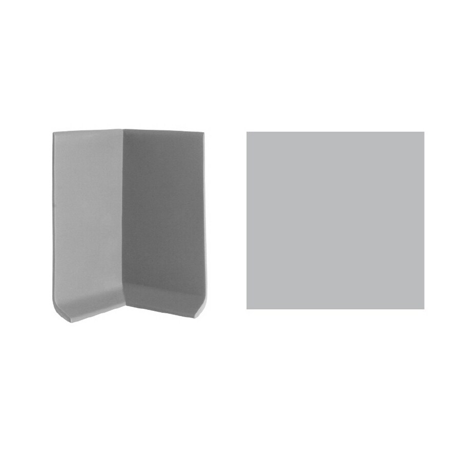 FLEXCO 3-in W x 4-in L Fjord Inside Corner Vinyl Wall Base at Lowes.com