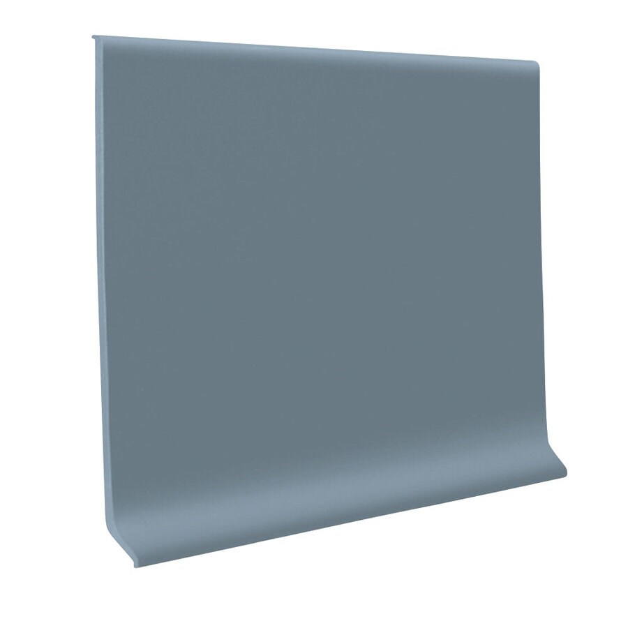 FLEXCO 30-Pack 4-in W x 4-ft L Blue Shadow Flexco Vinyl Wall Base VCB ...