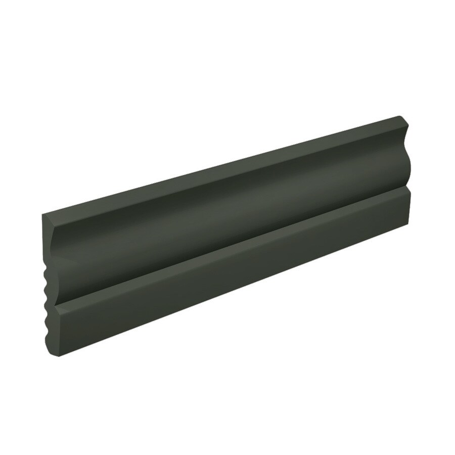 FLEXCO 2.625-in W x 40-ft L Black/Brown Thermoplastic Rubber Wall Base ...