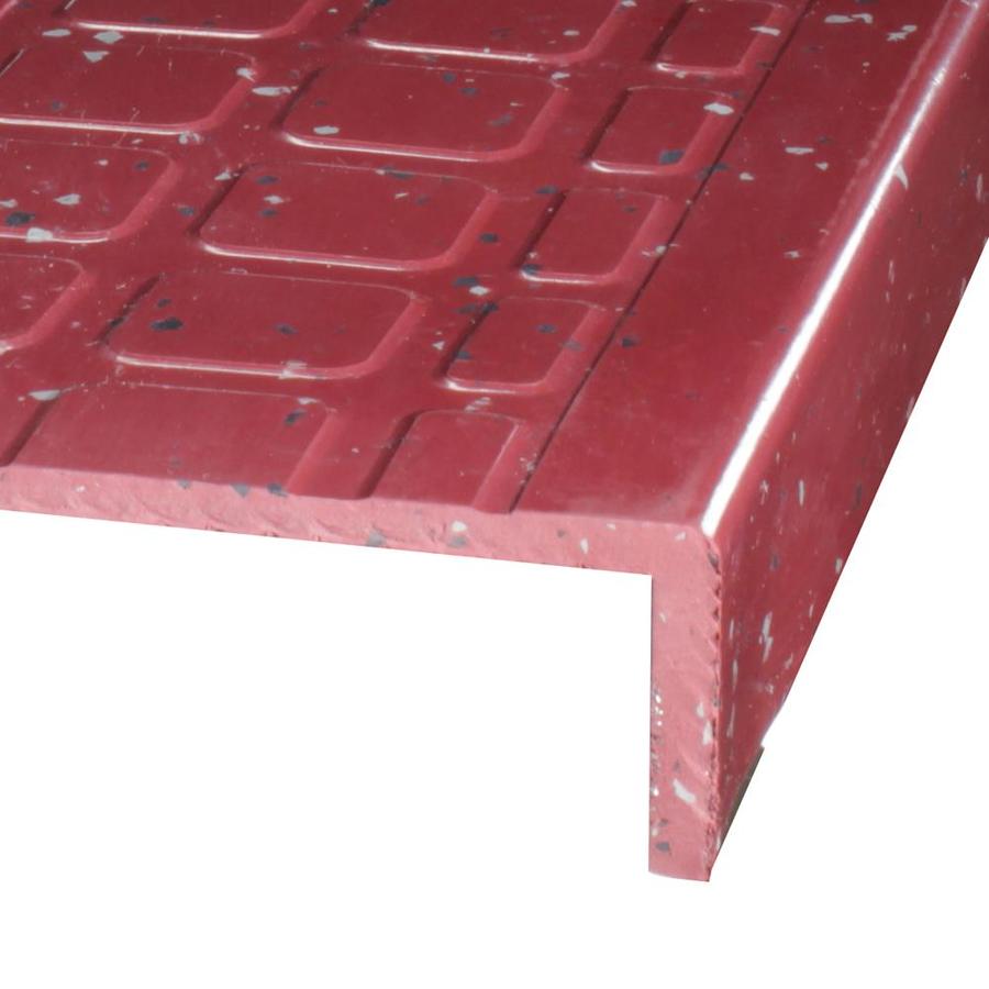 Flexco #800 Series Rubber Stair Tread 60-in Berry Rubber Stair ...
