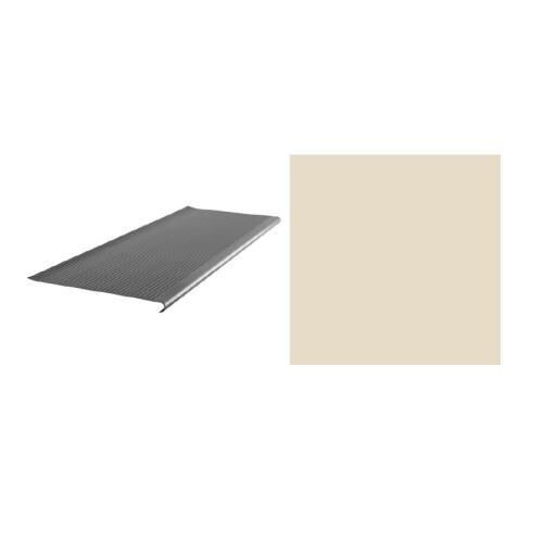 FLEXCO VTR Vinyl Stair Tread 60-in Almond Vinyl Stair Stringers in the ...