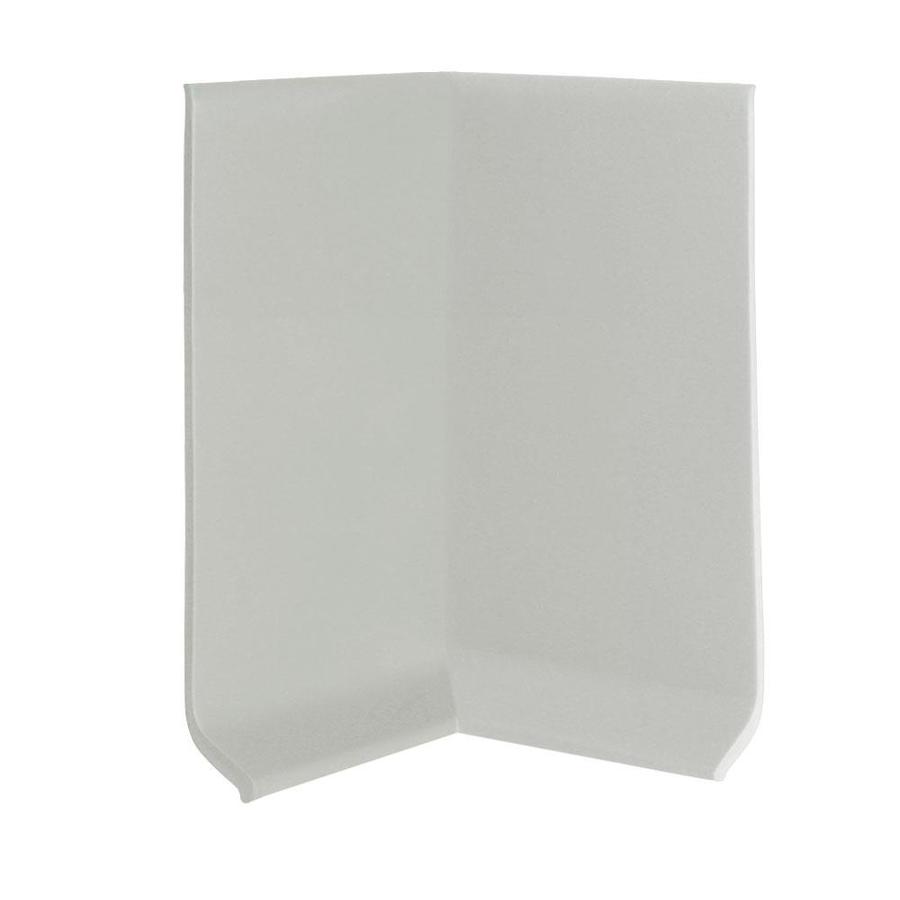 FLEXCO 30-Pack 4-in W x 0.25-ft L Light Gray Thermoplastic Rubber ...