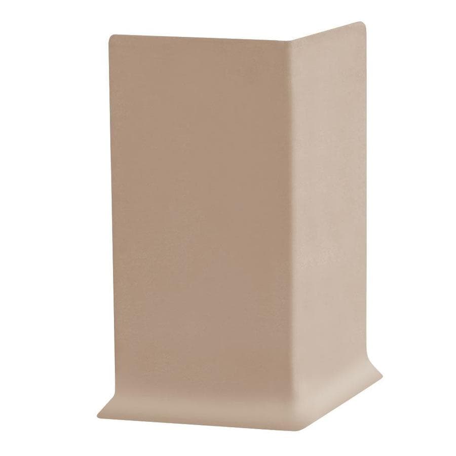 FLEXCO 30-Pack 4-in W x 0.25-ft L Dune Thermoplastic Rubber Outside ...