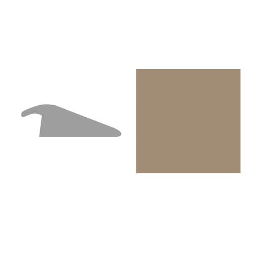 FLEXCO Reducer 10-Pack 1.625-in x 144-in Cappuccino Vinyl Reducers ...