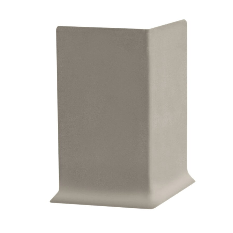 FLEXCO 30-Pack 4-in W x 0.25-ft L Stone Vinyl Outside Corner Wall Base ...