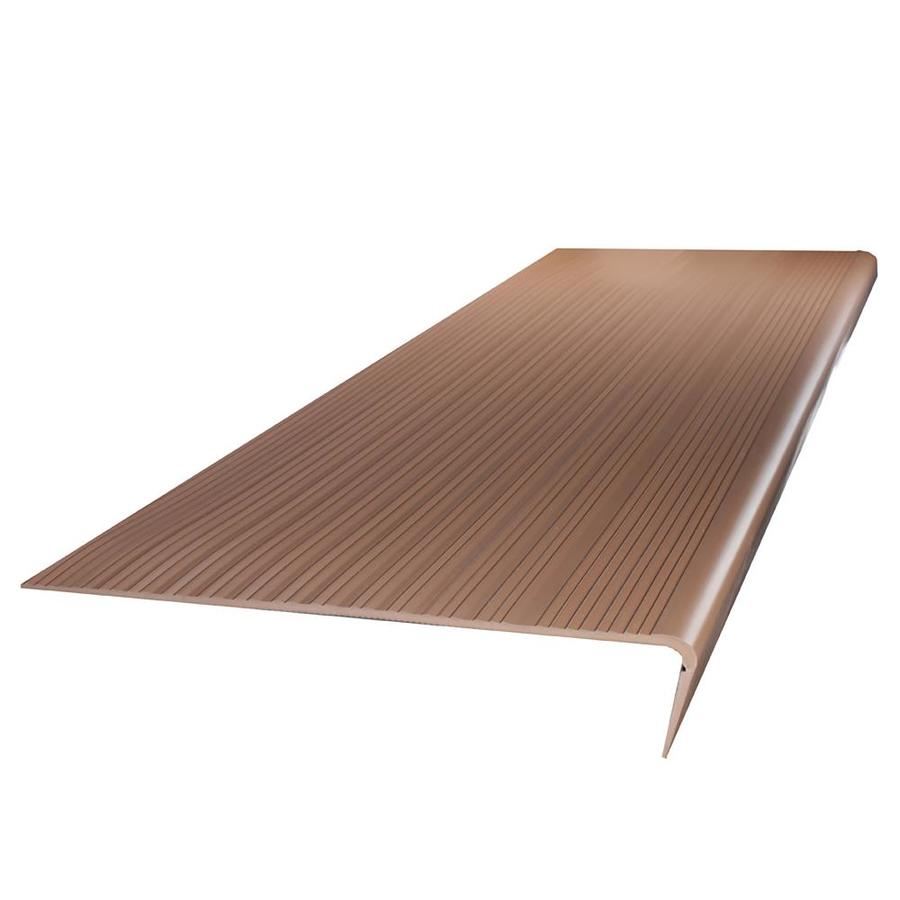 FLEXCO Vinyl Stair Tread 36-in Mocha Vinyl Stair Stringers at Lowes.com