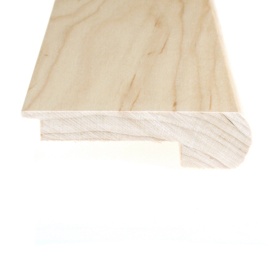 Flexco Solid Wood Stair Nose 2.75-in x 78-in Natural Prefinished Maple ...