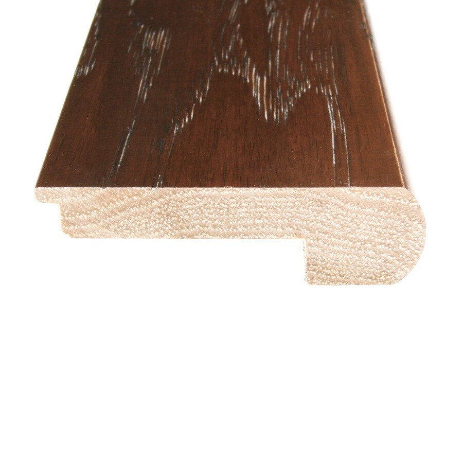 FLEXCO Solid Wood Stair Nose 2.75-in x 78-in Homestead Prefinished ...