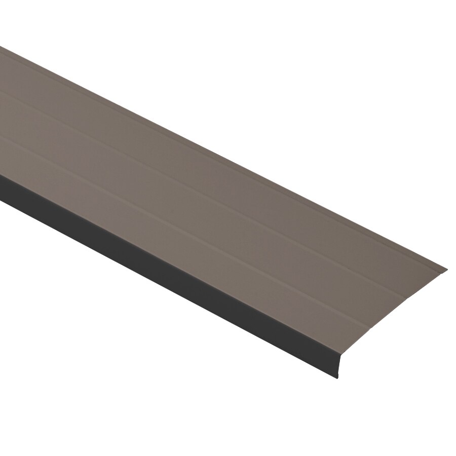 Durabuilt 6-in x 12-ft 900 Musket Brown Smooth Aluminum Fascia at Lowes.com