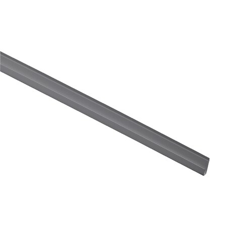 Durabuilt 3/8-in 100 Series Evening Gray Aluminum F Channel at Lowes.com