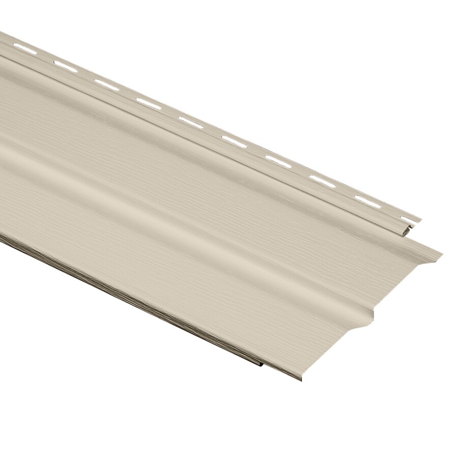 Durabuilt Dutch Lap Vinyl Siding Panel Wicker 9.3-in x 150-in in the ...