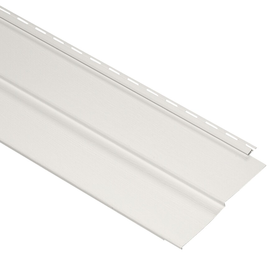Durabuilt 11-3/8-in x 12-ft Linen Traditional Vinyl Siding at Lowes.com