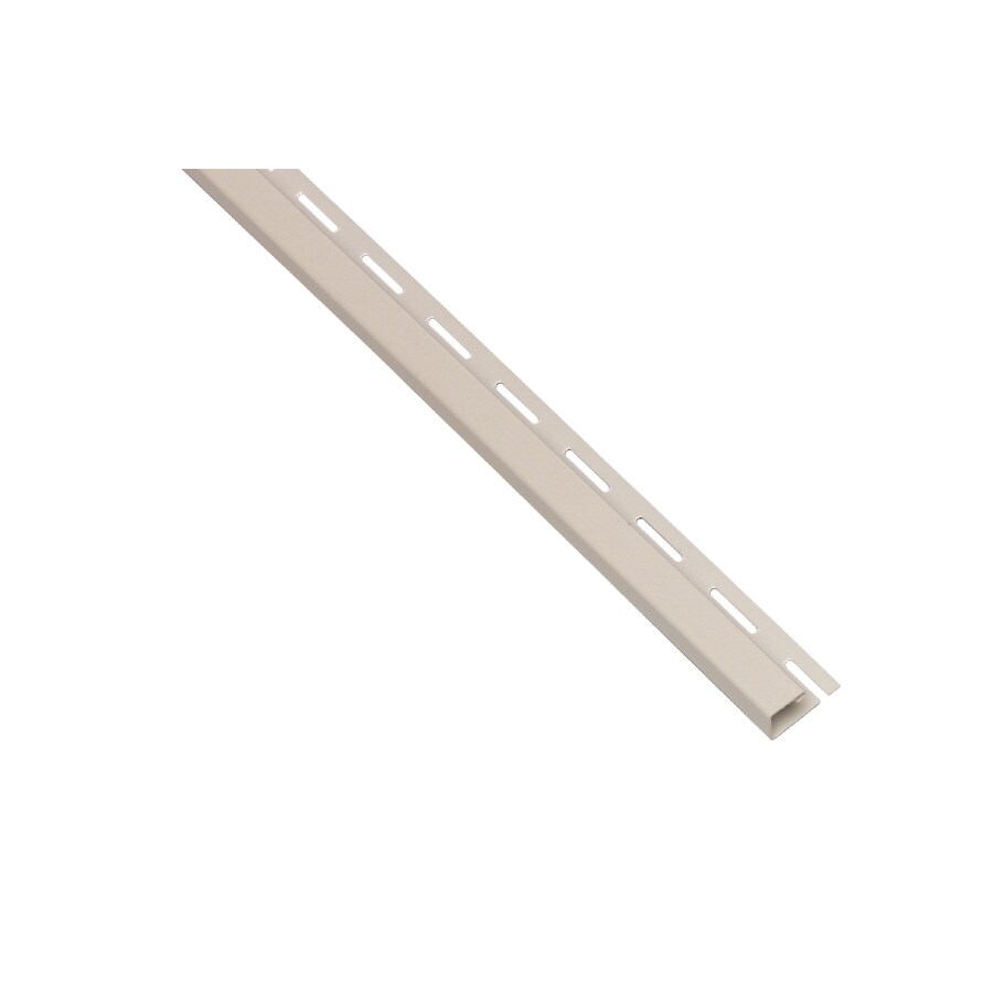 Georgia-Pacific 5/8-in x 12-ft 6-in Ivory Vinyl Siding J Channel in the ...