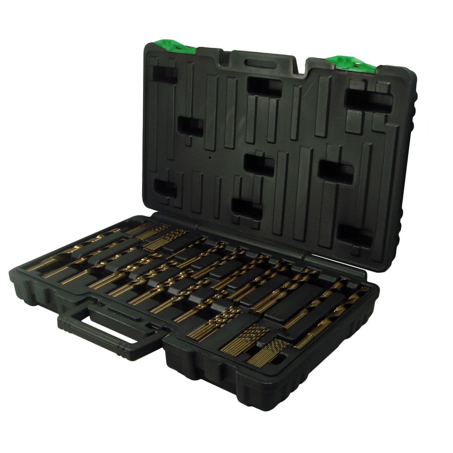 Hitachi 130-Pack Gold Oxide Twist Drill Bit Set at Lowes.com