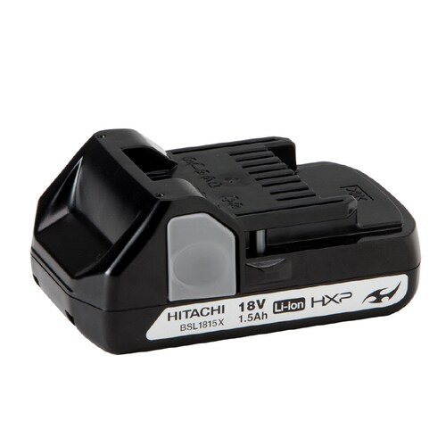 Hitachi 18-Volt 1.5 Amp-Hour; 1.5 Amp-Hour Lithium Power Tool Battery ...