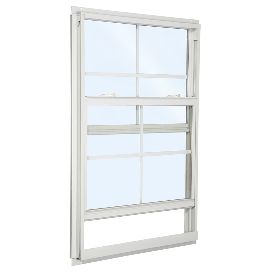 RELIABILT 85 Series New Construction White Aluminum Dual-pane Single ...