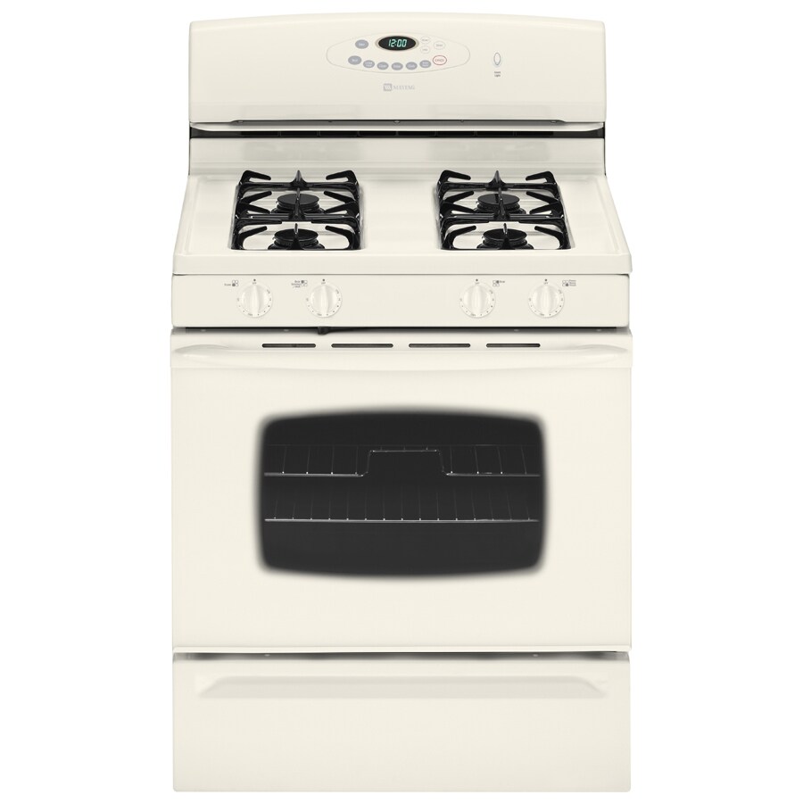MaytagÂ® 30-Inch Freestanding Gas Range (Color: Bisque) in the Awnings ...