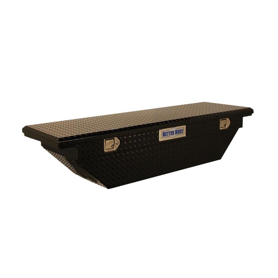 Better Built 615 In X 20 In X 13 In Gloss Black Aluminum Compact Crossover Truck Tool Box At