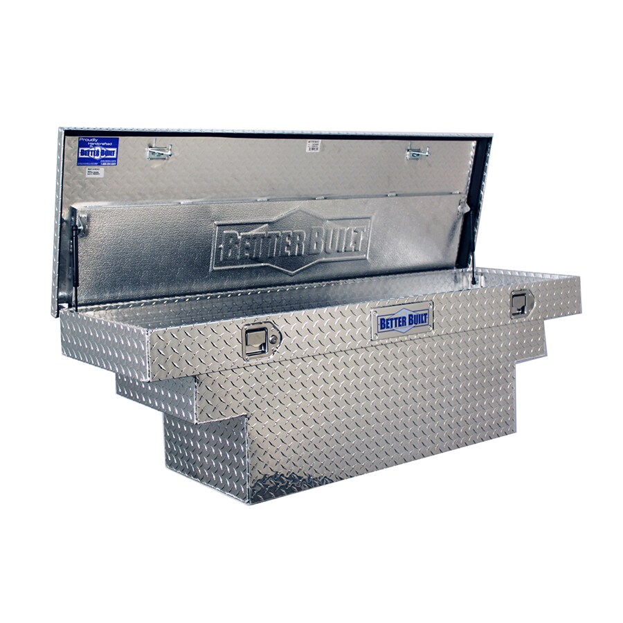 Better Built 61.5-in x 20-in x 19-in Aluminum Crossover Truck Tool Box ...