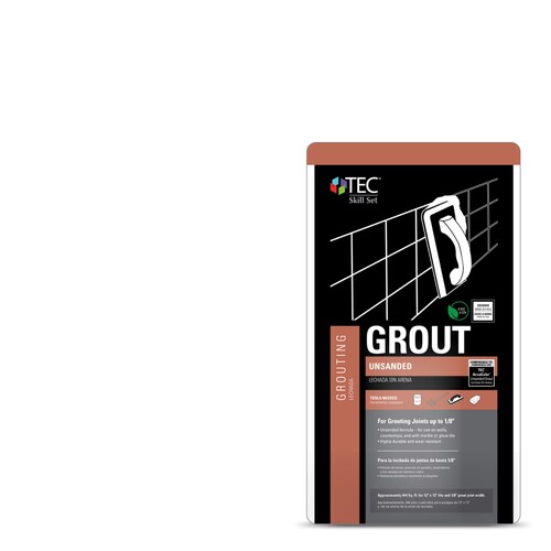 TEC 25-lb Bright White Grout at Lowes.com