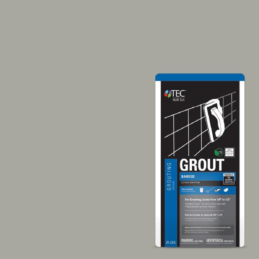 TEC Skill Set 25-lb Delorean Gray Sanded Grout at Lowes.com