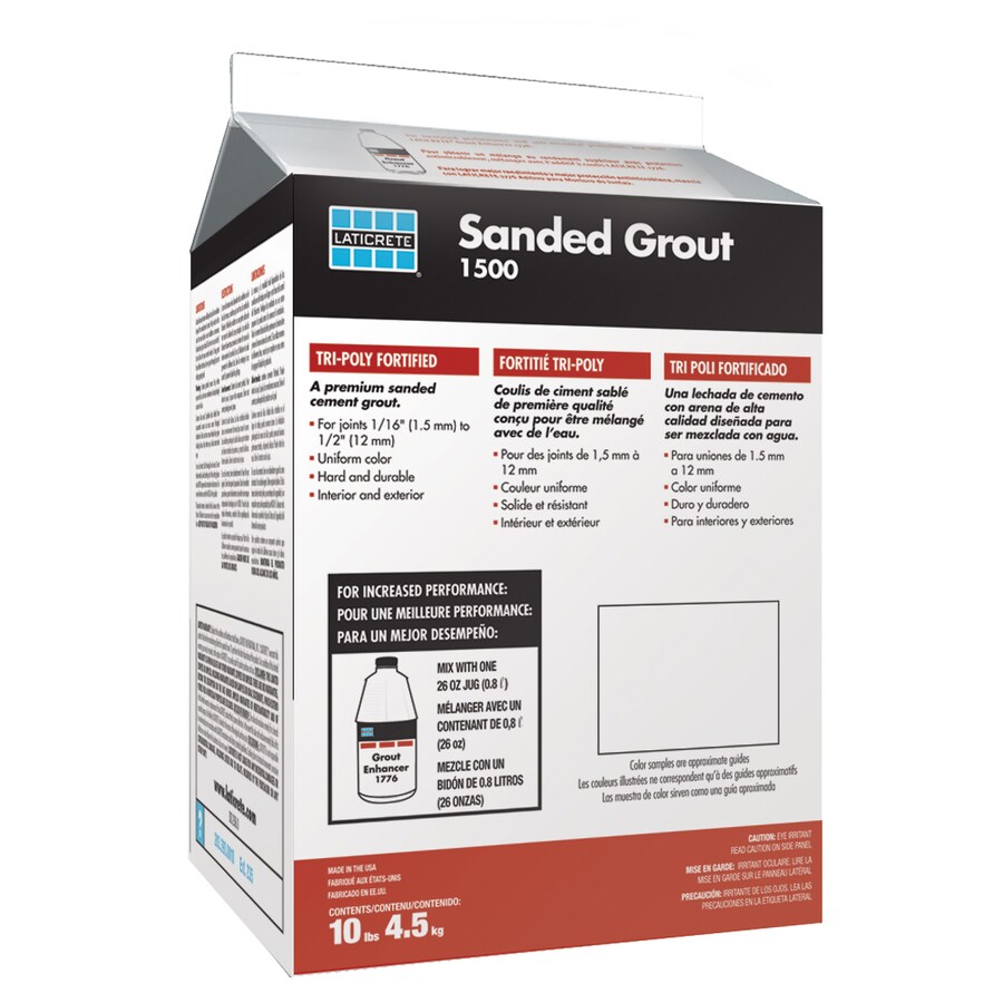 LATICRETE 10 Lbs. Chocolate Truffle Sanded Powder Grout at Lowes.com