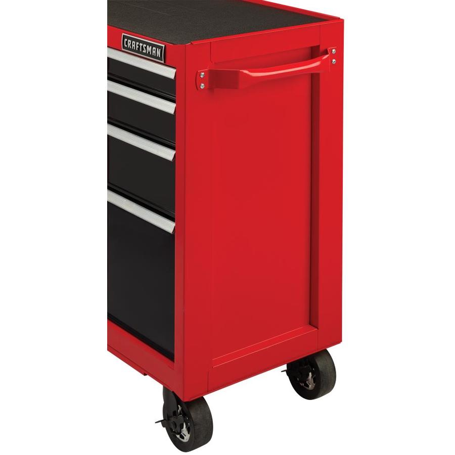 CRAFTSMAN 2000 Series 41-in W x 37.5-in H 10-Drawer Steel Rolling Tool ...