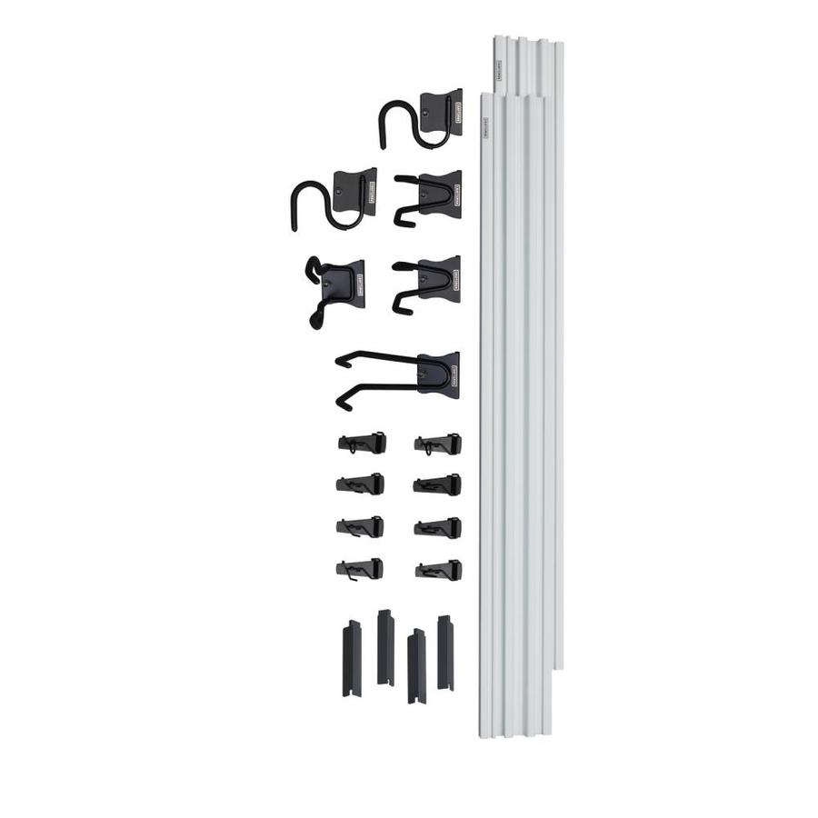 CRAFTSMAN VersaTrack 20-Piece White and Black Composite Multipurpose ...