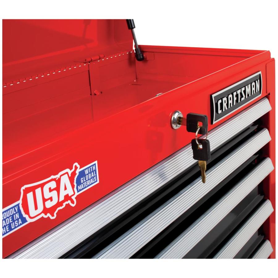 CRAFTSMAN 2000 Series 26-in W x 19.75-in H 5-Drawer Steel Tool Chest ...