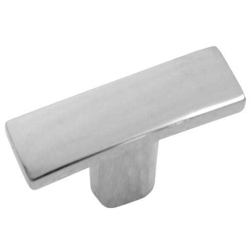Laurey Contempo 1.46-in Polished Chrome Rectangular Modern Cabinet Knob at Lowes.com