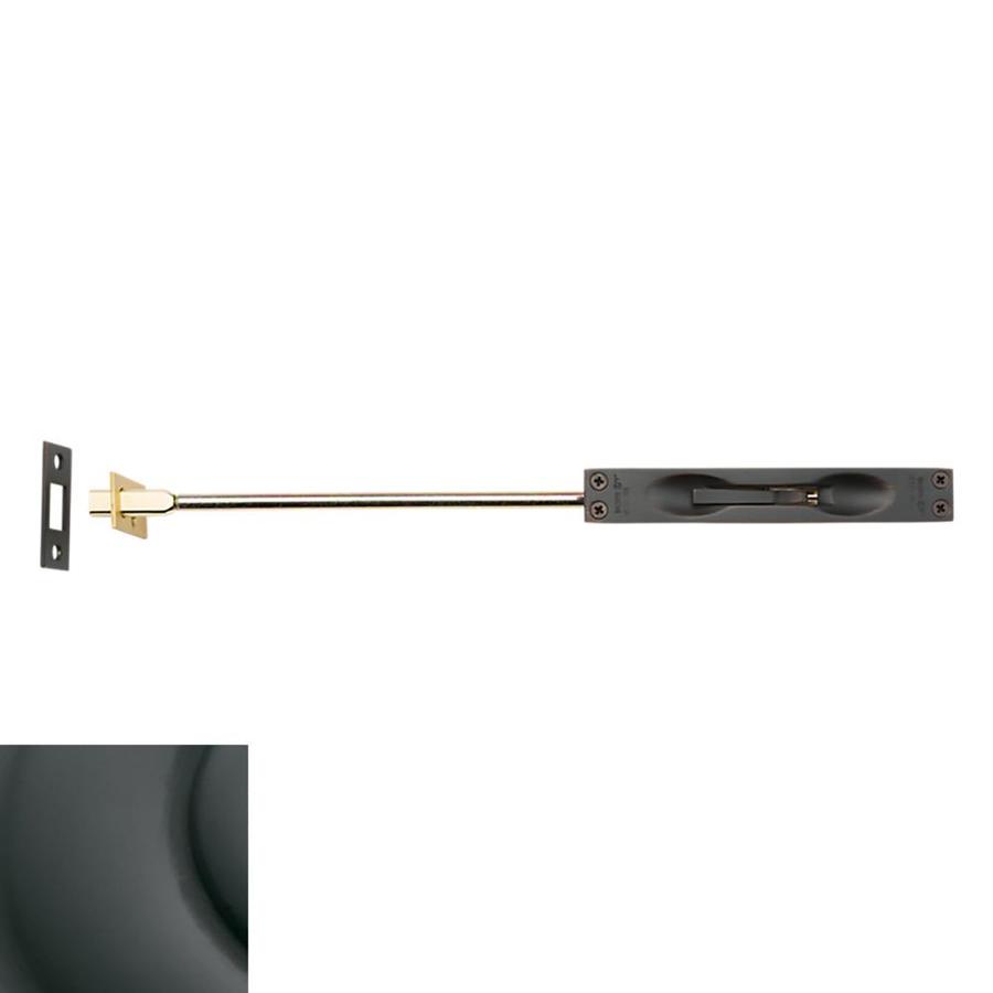 BALDWIN 12-in Oil-Rubbed Bronze Solid Brass Flush Bolts at Lowes.com