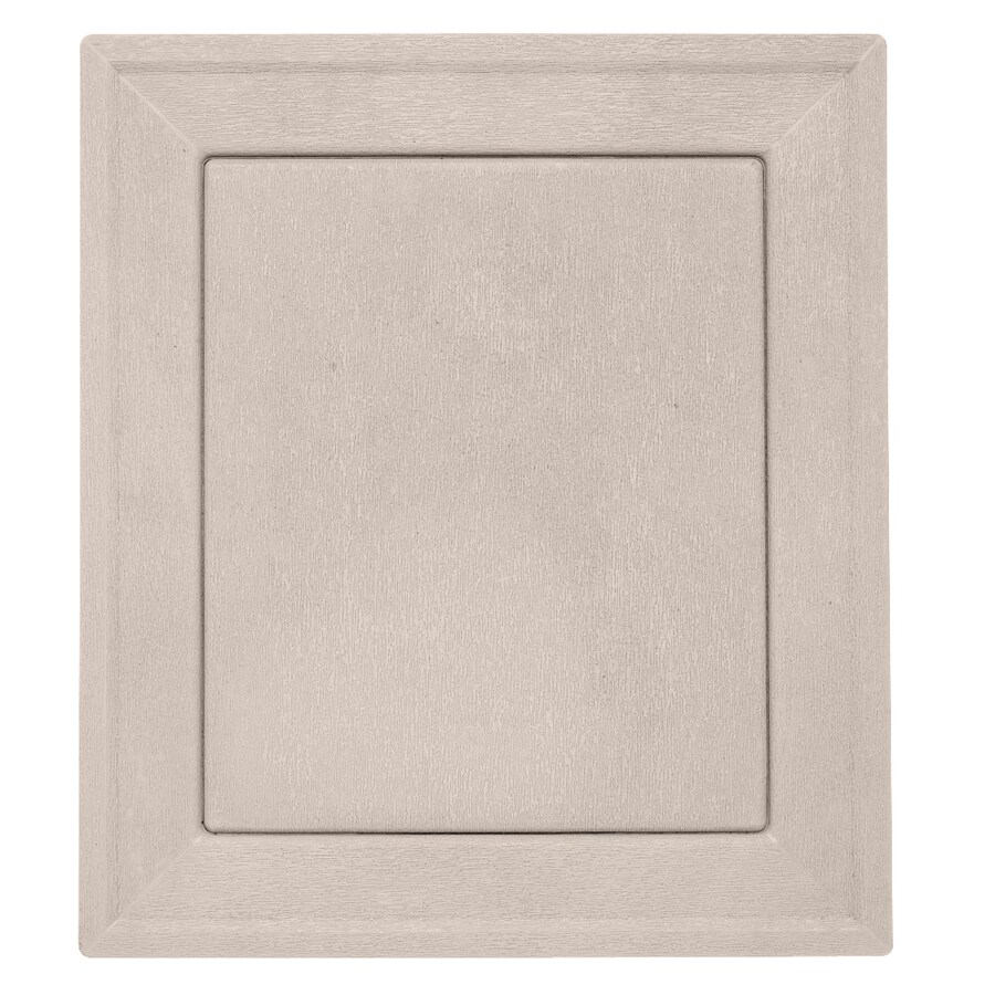 Durabuilt 7.875-in x 8.9375-in Beige/Pebble Vinyl Universal Mounting ...