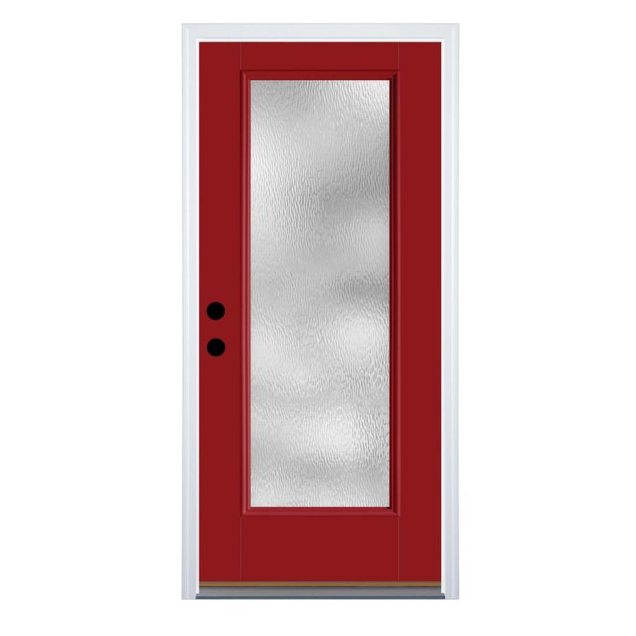 Therma-Tru Benchmark Doors Sea Full Lite Privacy Glass Right-Hand ...