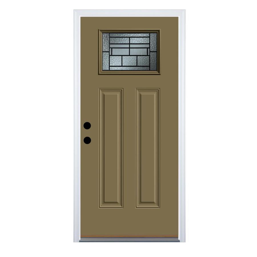 Therma-Tru Benchmark Doors Pembrook Craftsman Decorative Glass Right ...