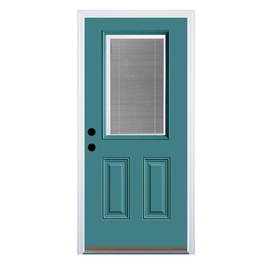 Therma-Tru Benchmark Doors Half Lite Blinds Between The Glass Right ...