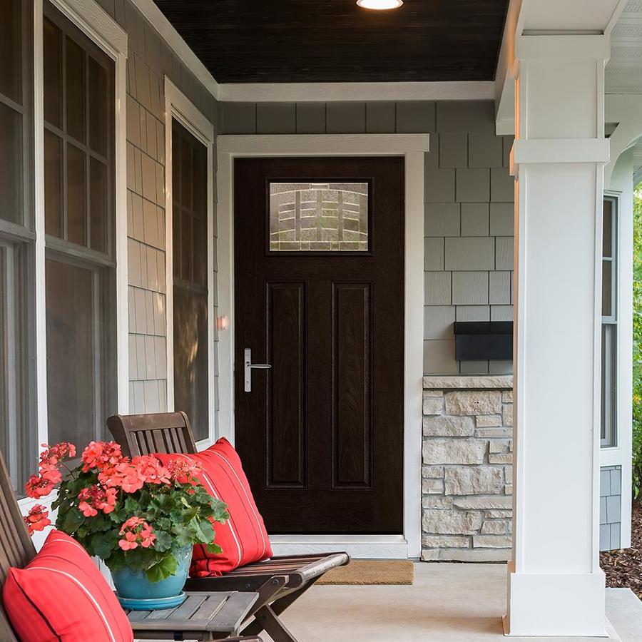 Therma-Tru Benchmark Doors Emerson Craftsman Decorative Glass Right ...