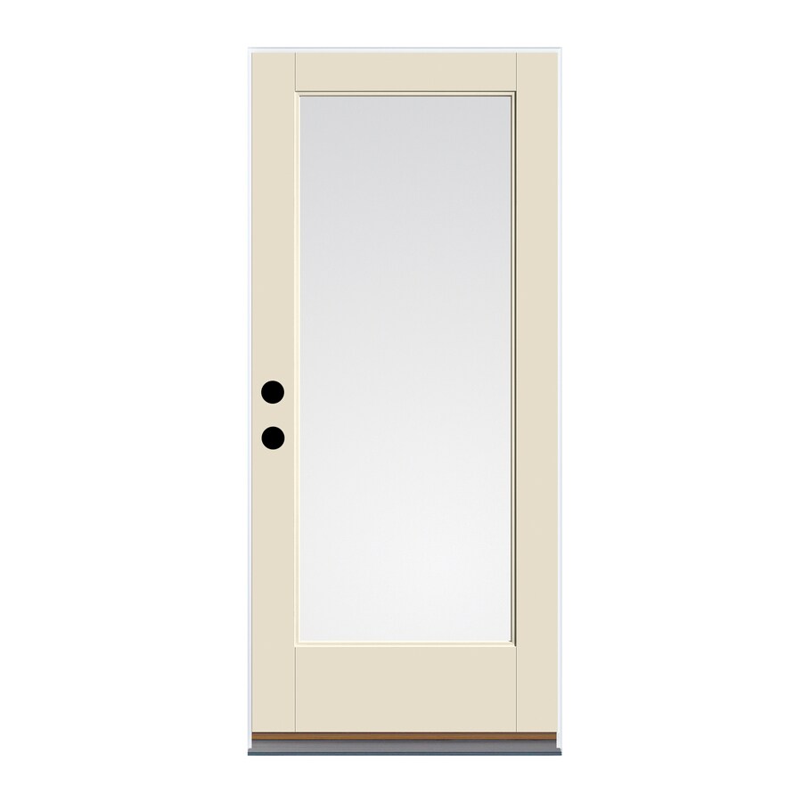 Therma-Tru Benchmark Doors Full Lite Clear Glass Left-Hand Outswing ...