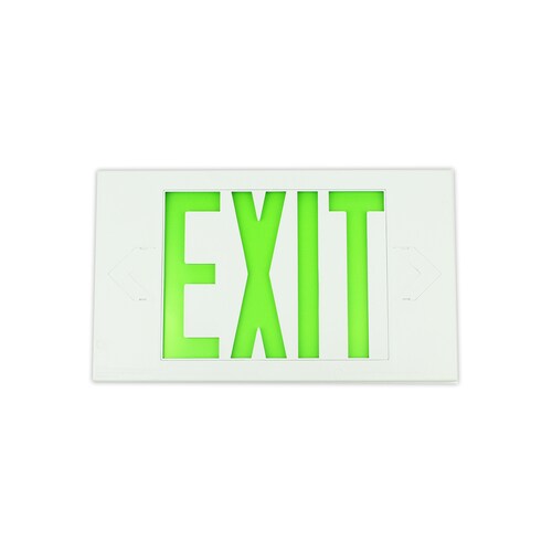 LimeLite Green Electroluminescent Exit Light in the Emergency & Exit ...