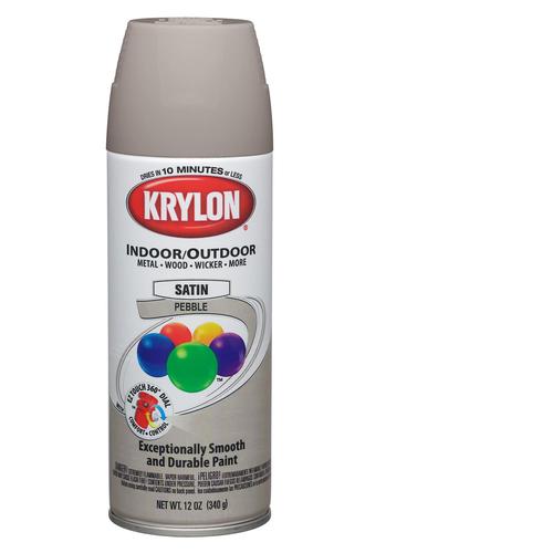 Krylon 12 Oz. Pebble Satin Spray Paint in the Spray Paint department at ...