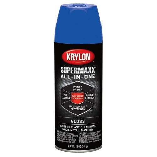 Krylon True Blue Enamel Spray Paint (Actual Net Contents: 12-oz) at ...
