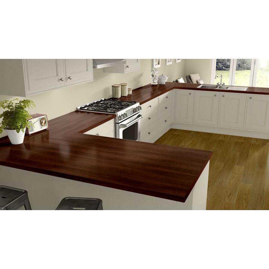 Wilsonart Premium 48-in W x 144-in L Williamsburg Cherry Laminate Sheet ...