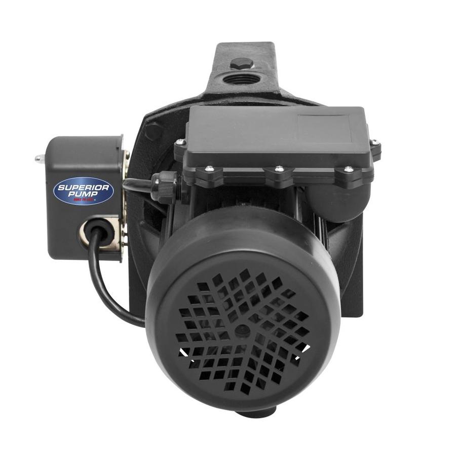 Superior Pump Jet 0.5-HP 115-Volt Cast Iron Shallow Well Jet Pump in ...