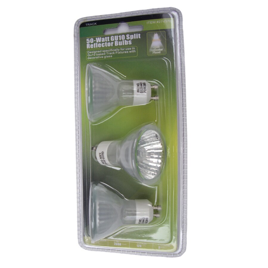 Portfolio 50-Watt GU10 Halogen Light Bulb at Lowes.com